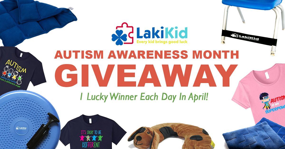 EACH DAY IN APRIL WIN ONE LAKIKID PRODUCT | LakiKid